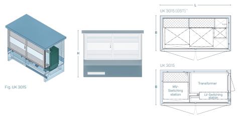Compact concrete stations